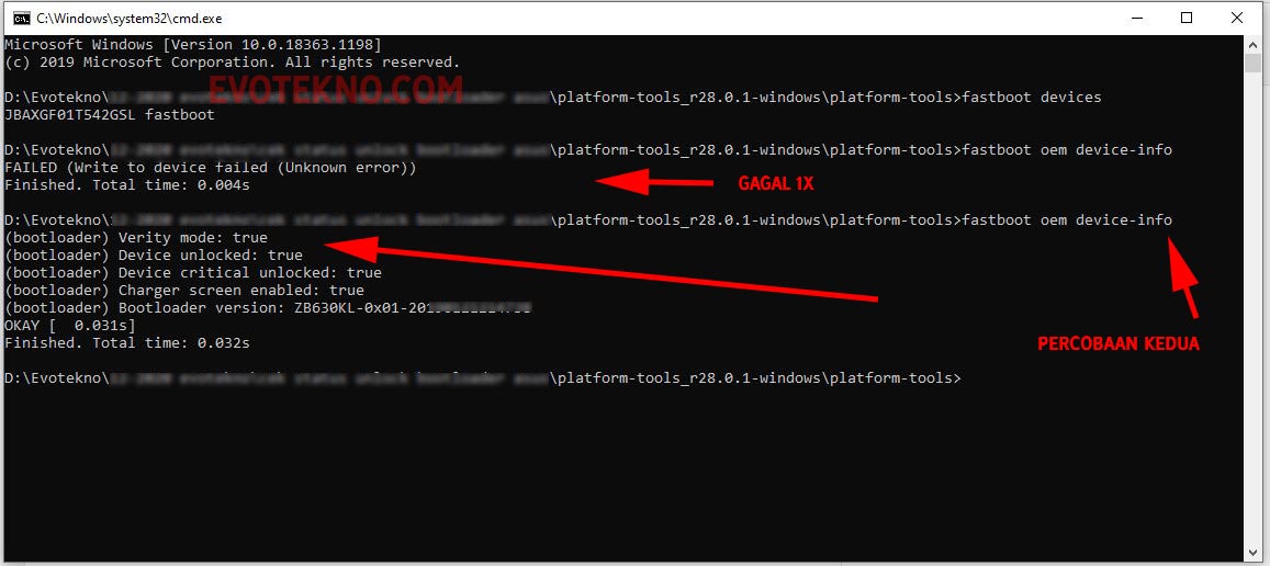 Fastboot oem unlock command write failed - zipaso Fastboot oem unlock command write failed - zipaso