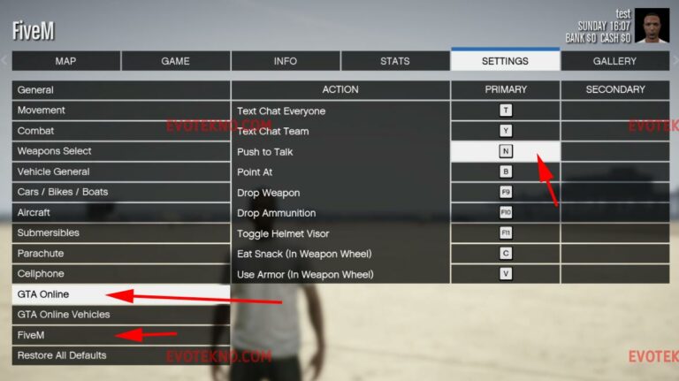 Cara Mengganti Tombol Keyboard (Keybind) di GTA 5 Roleplay (FiveM ...